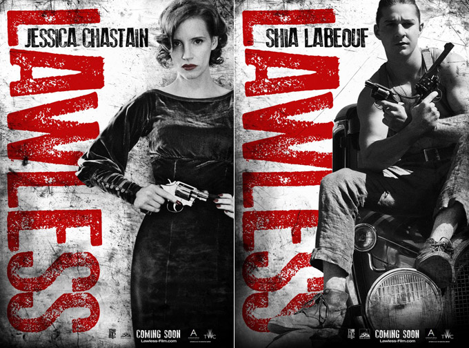 'Lawless' Character Posters Feature A Sexy (& Eventually Naked) Jessica ...