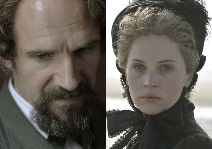 First Look At Ralph Fiennes & Felicity Jones In Charles Dickens Biopic ...