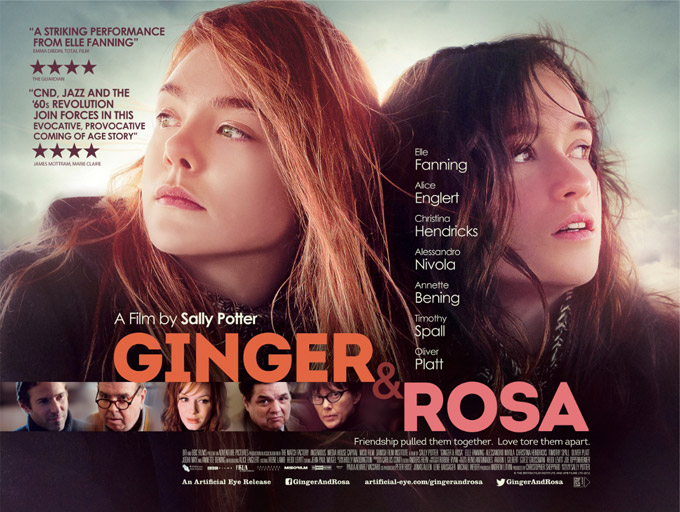 New Photos & Poster For 'Ginger & Rosa' Starring Elle Fanning