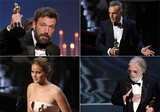 Watch: Oscar Acceptance Speeches From Ben Affleck, Ang Lee, Daniel Day ...