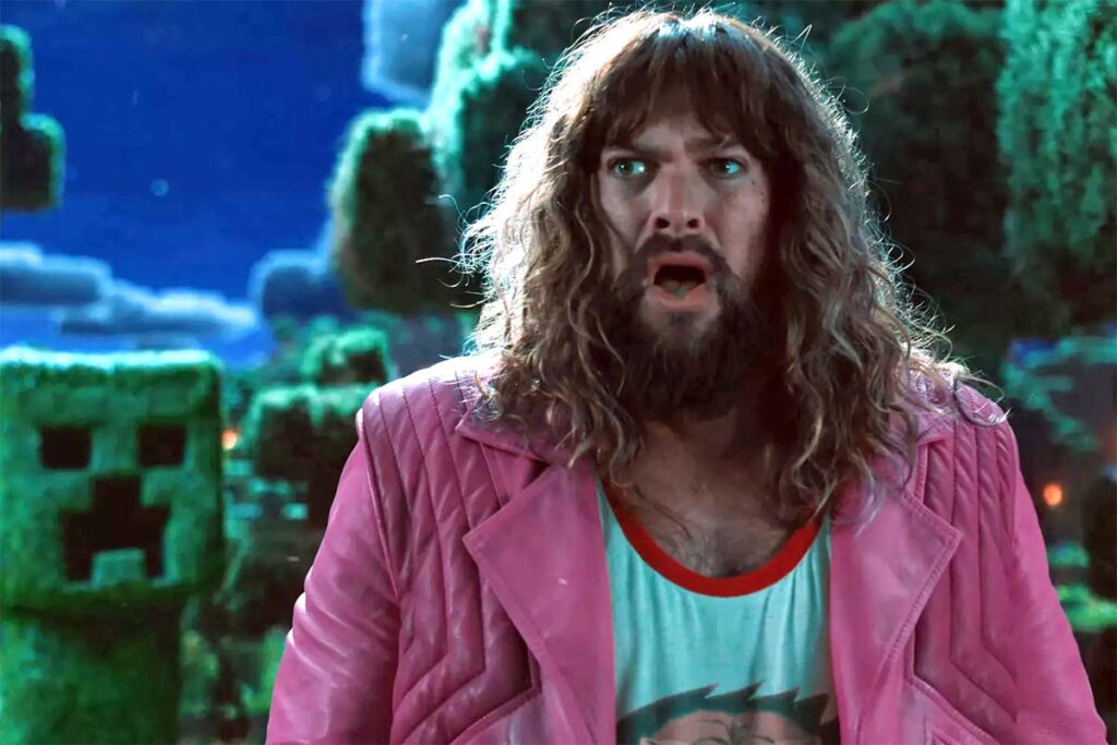 'A Minecraft Movie' Trailer: Jason Momoa & Jack Black Lead The Cast Of ...
