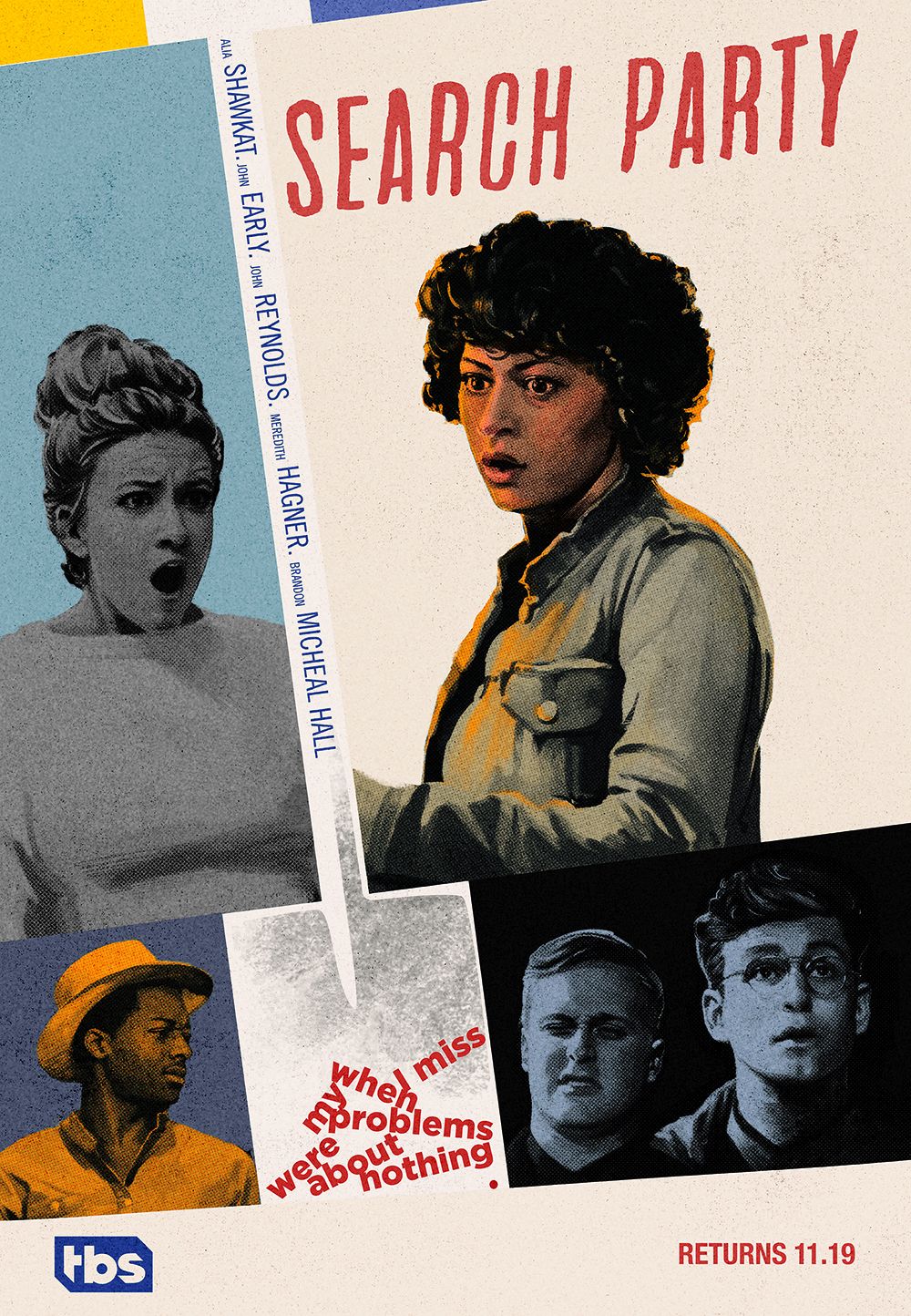 Alfred Hitchcock-Inspired Posters Tease 'Search Party' Season 2