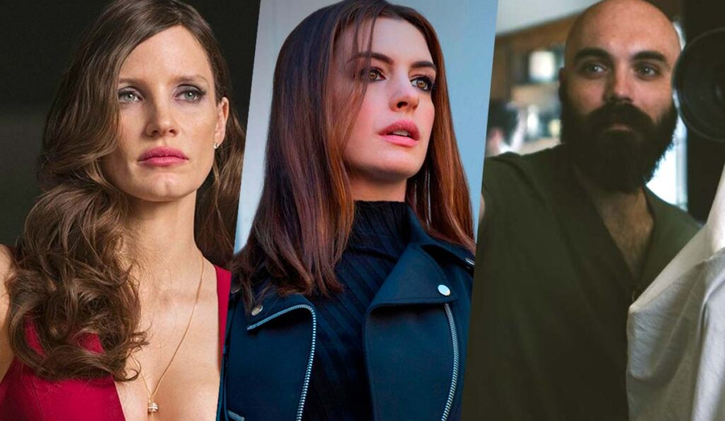 Anne Hathaway Teases 2024 Projects With David Lowery, Jessica Chastain ...