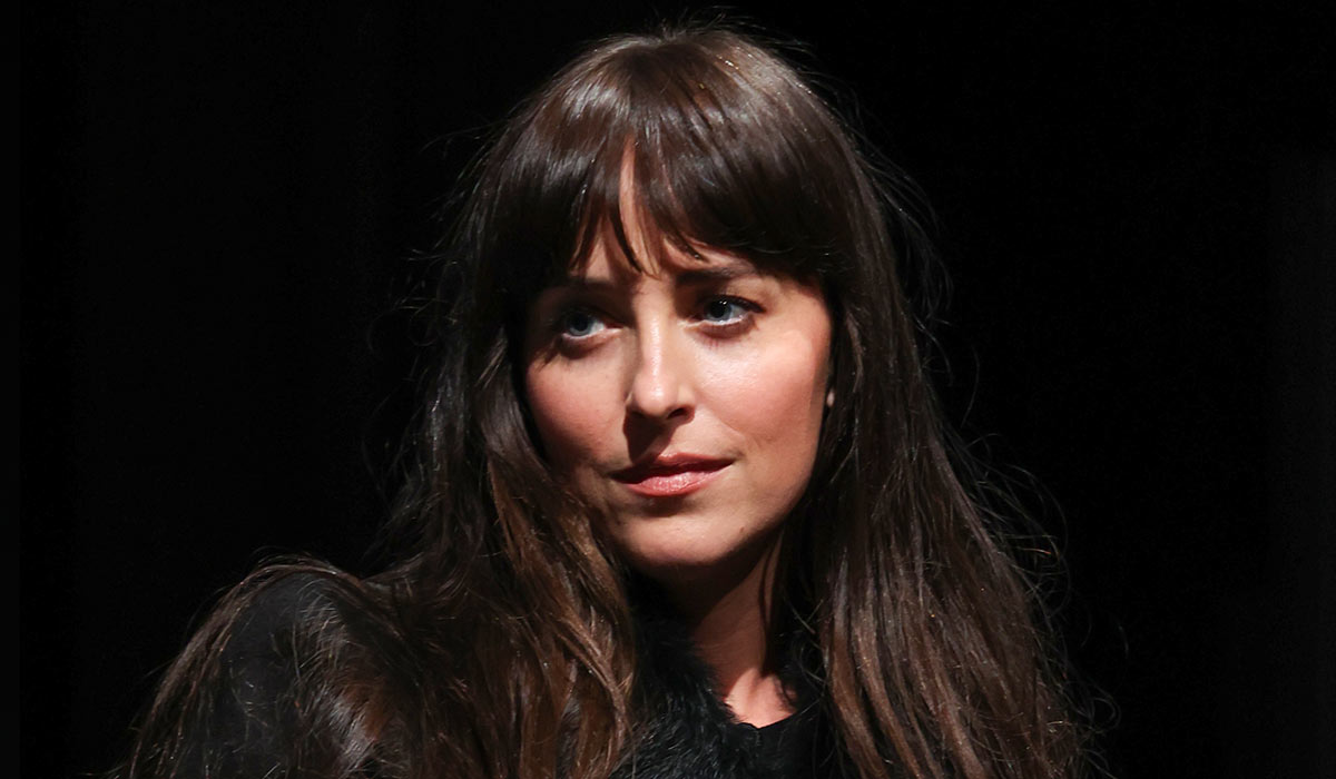 Dakota Johnson Moderated A Q&A For 'Bugonia' With Emma Stone, Jesse ...