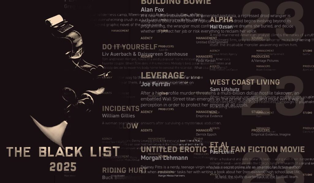 The Black List 2025: Hollywood’s Most-Liked Unproduced Screenplays Led ...