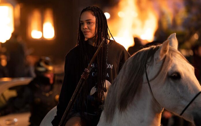 Tessa Thompson Won't Confirm A ‘Doomsday’ Appearance, But Wants To Keep ...