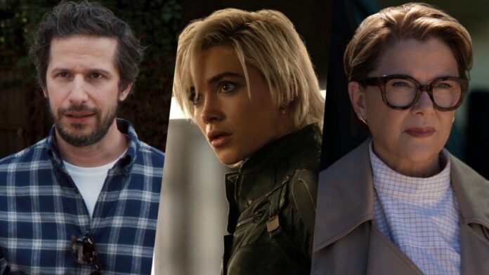 '42.6 Years': Florence Pugh Joins Andy Samberg & Annette Bening For ...